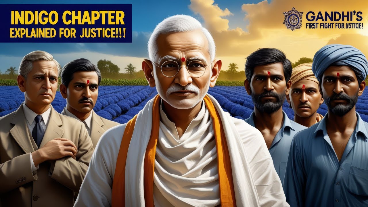 Gandhi’s First Fight for Justice! 🇮🇳 | Class 12 English - Indigo 📖 Chapter: Indigo Class 12 🎥 ...