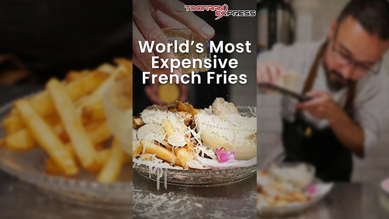 World’s Most Expensive French Fries | Guinness World Records #shorts ...