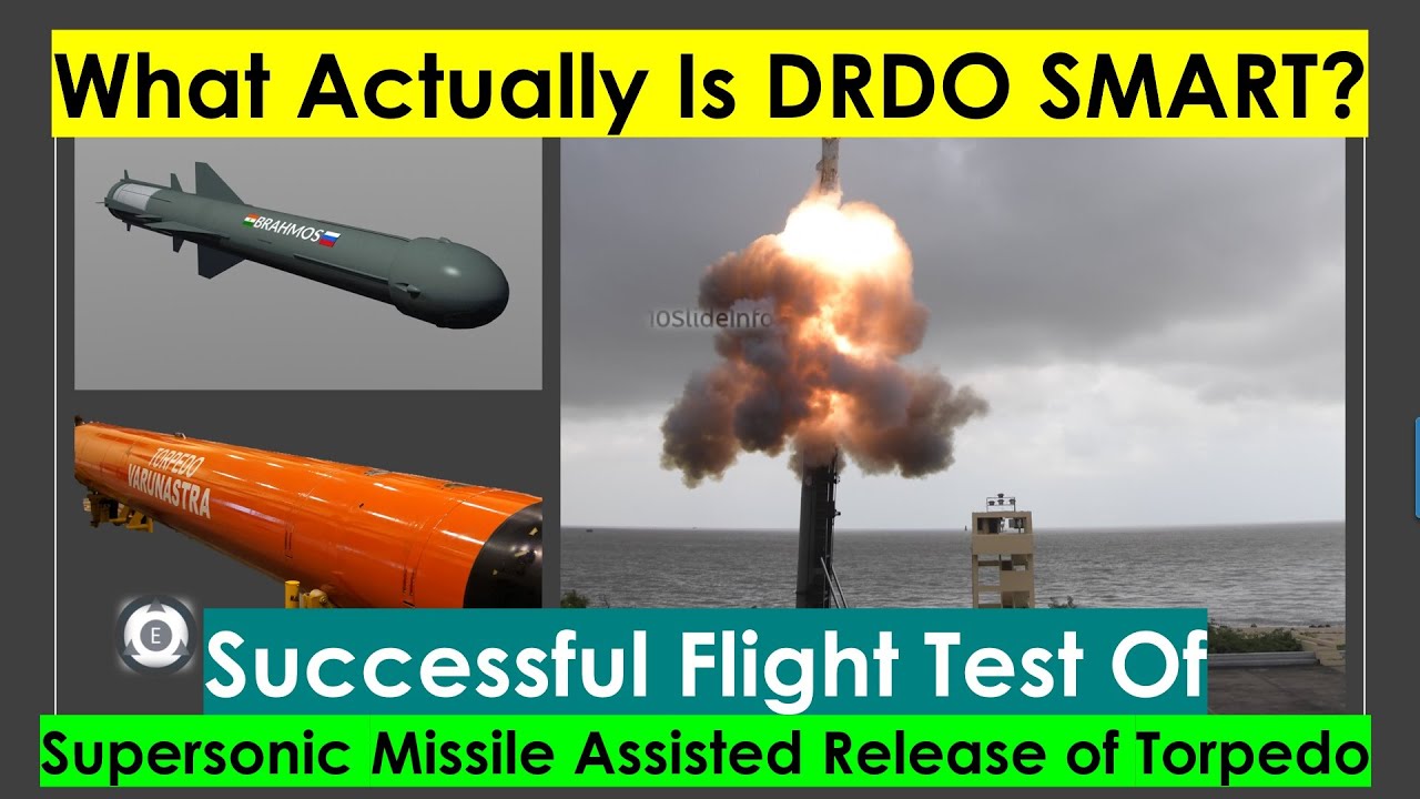 What Actually Is DRDO SMART? | Supersonic Missile Assisted Release of ...