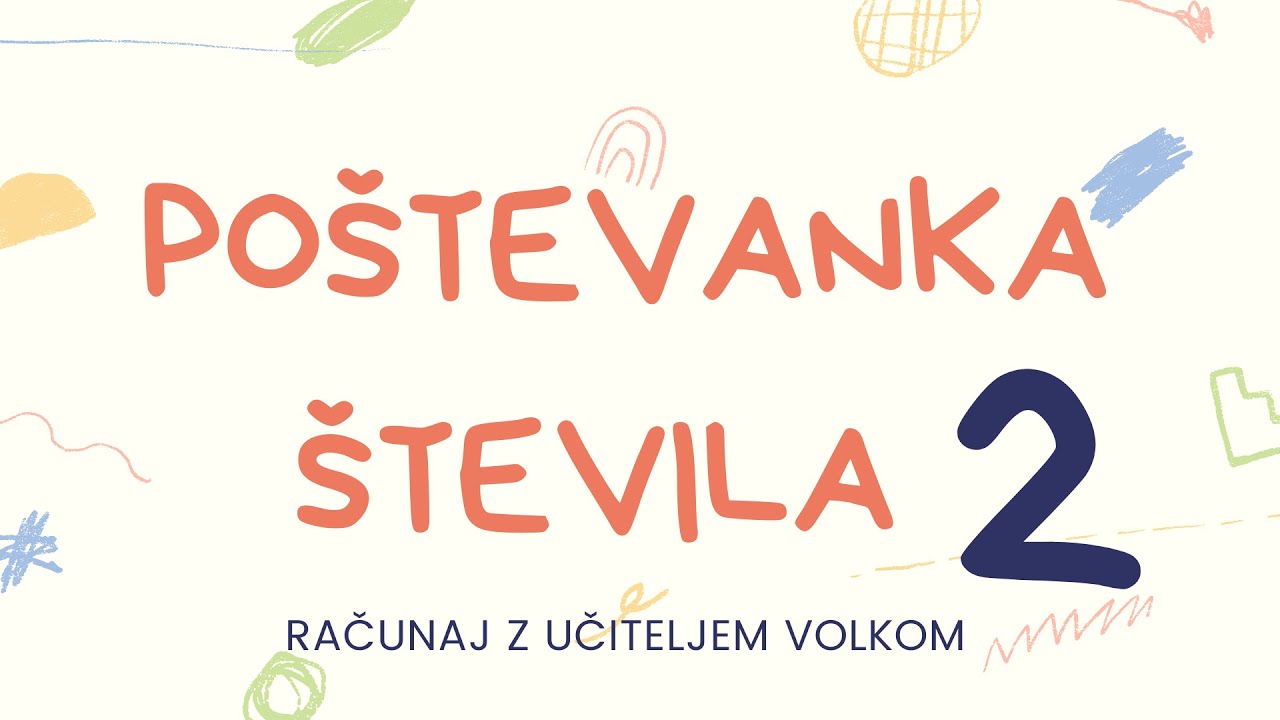 Poštevanka števila 2 - Razlaga - učenje na daljavo - YouTube