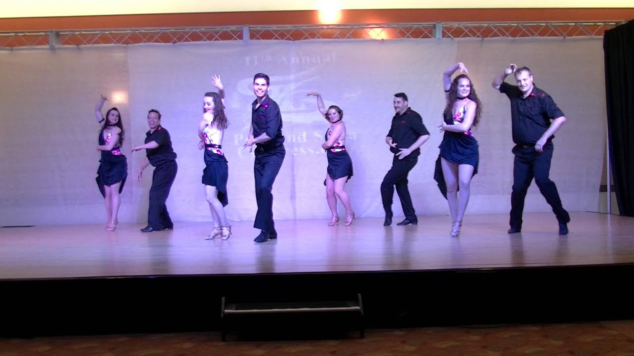 Salsa Caliente's Touring Team at the 2015 Portland Salsa Congress - YouTube