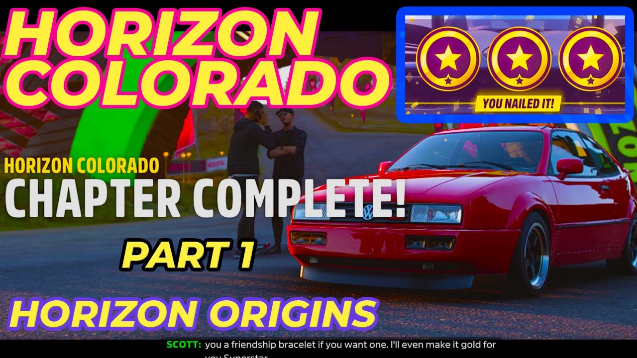 Horizon Origins Story - Horizon Colorado PART 1 - 3 Stars - Forza ...
