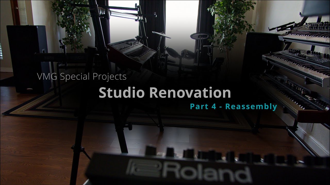 Projects - Studio Renovation Part 4: The Reassembly - YouTube
