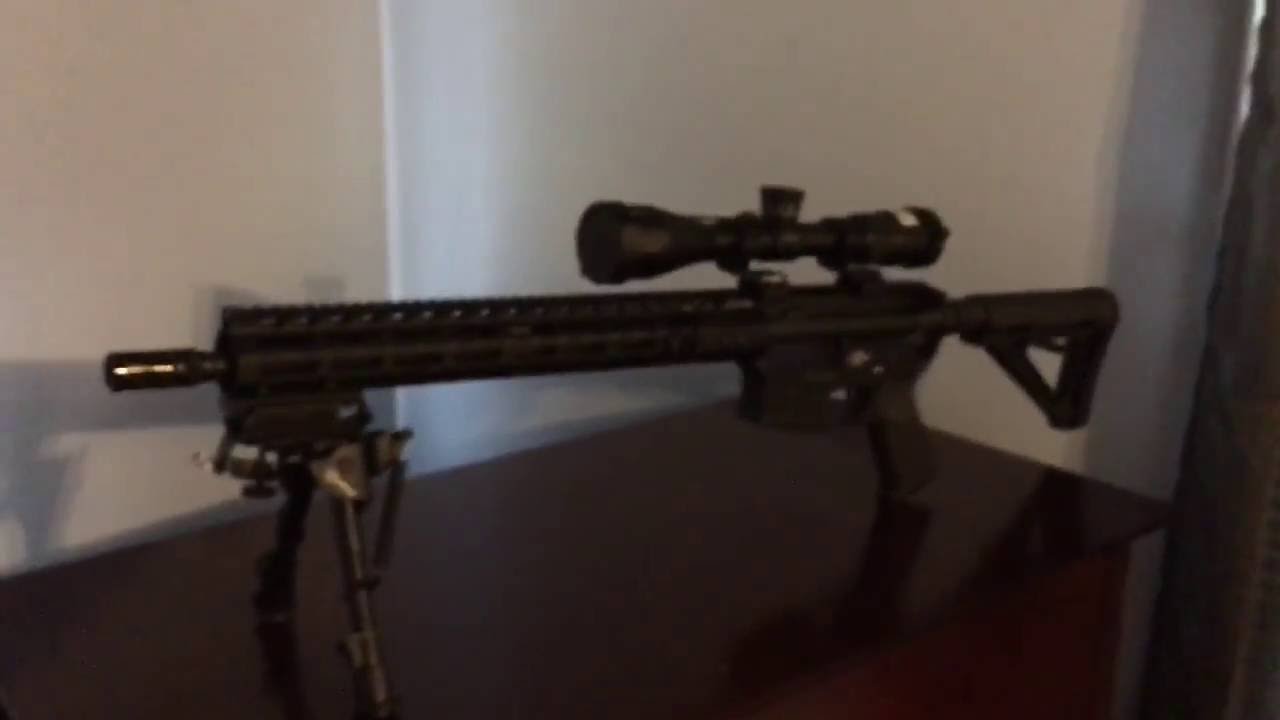 DPMS oracle AR-15 with Mods - YouTube