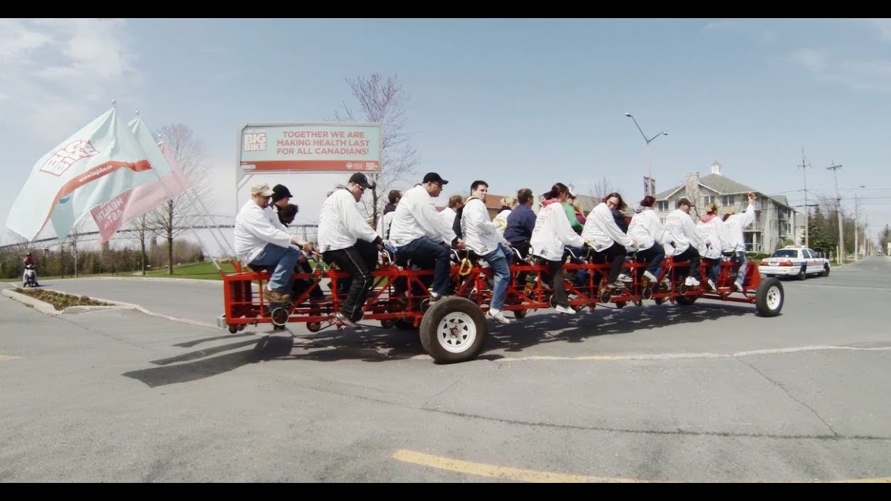 SCM team from Cornwall Ontario rides the Heart and Stroke foundation ...