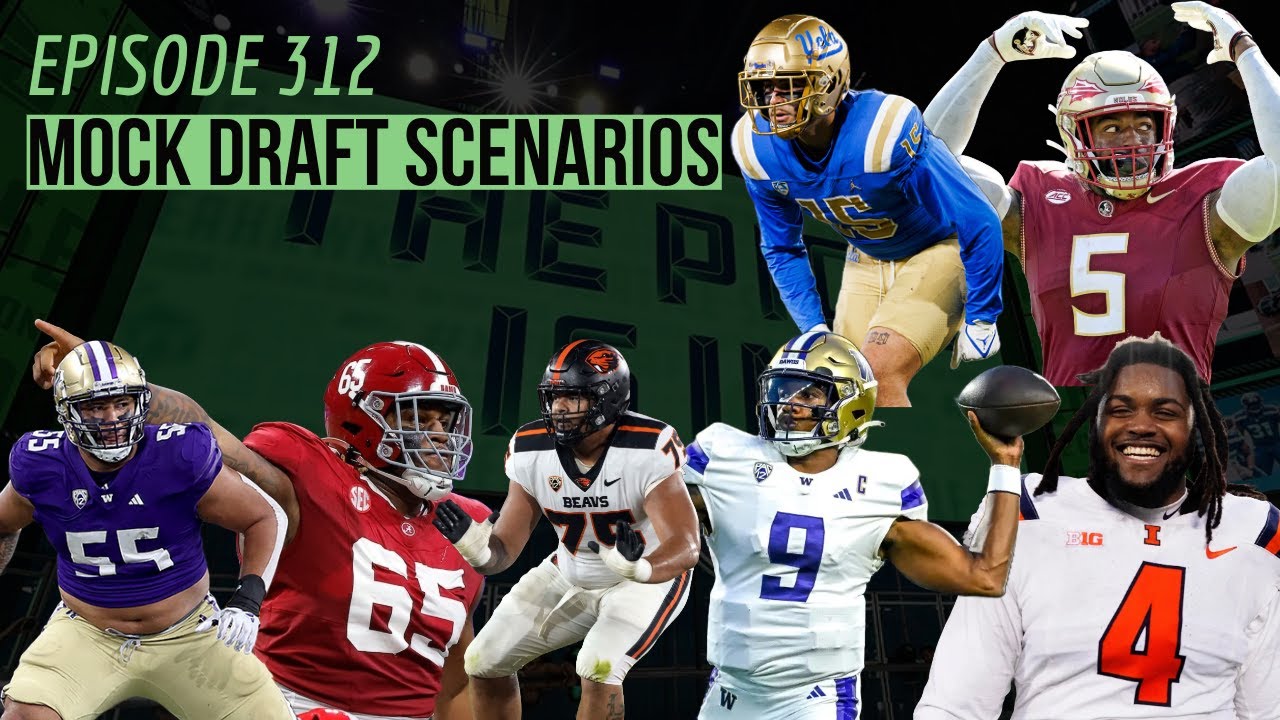 Real Hawk Talk Episode 312: Mock Draft Scenarios - YouTube