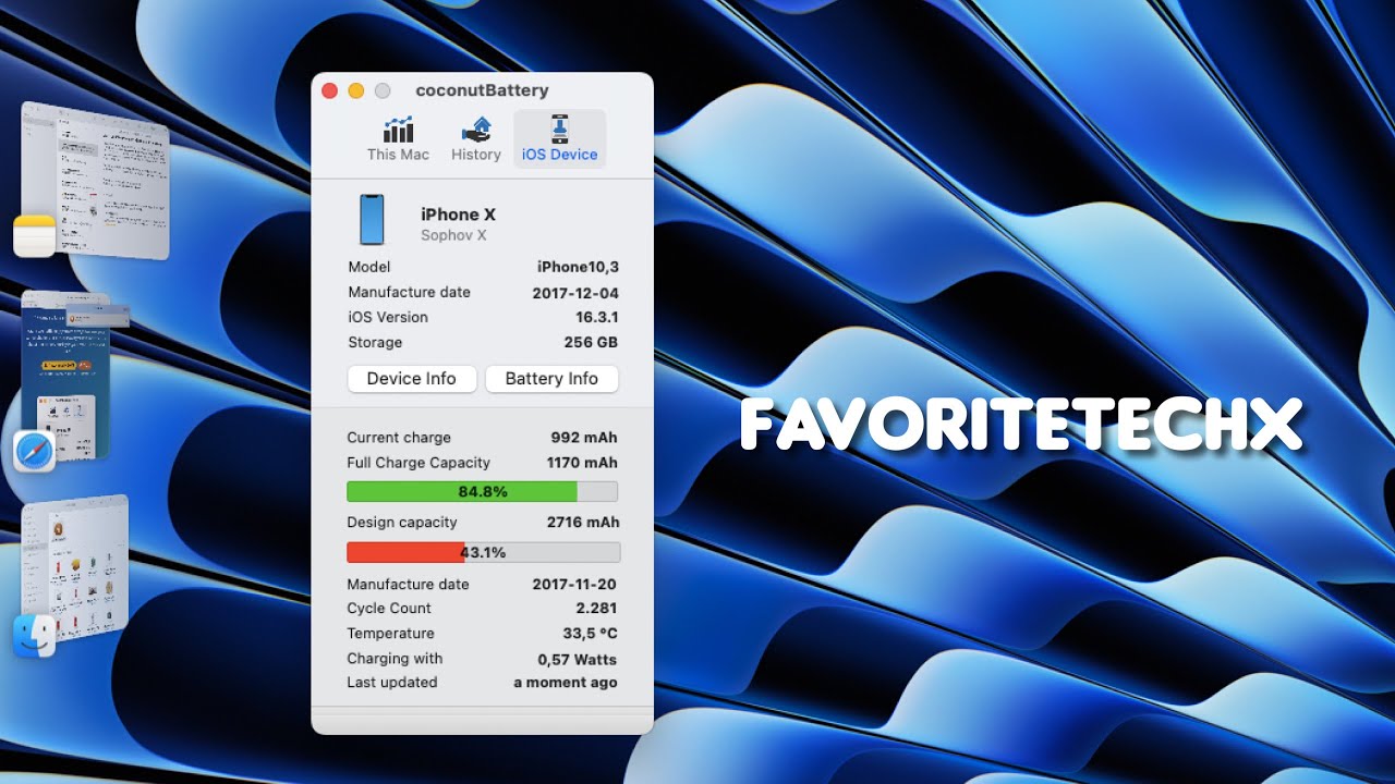 How to check iPhone Battery Health on Mac - YouTube