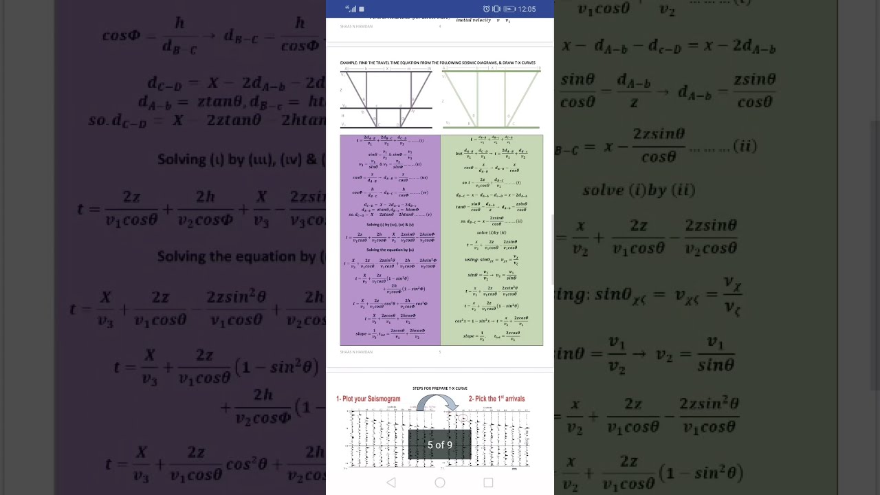 Applied Geophysics, Derivation of the time equation - YouTube