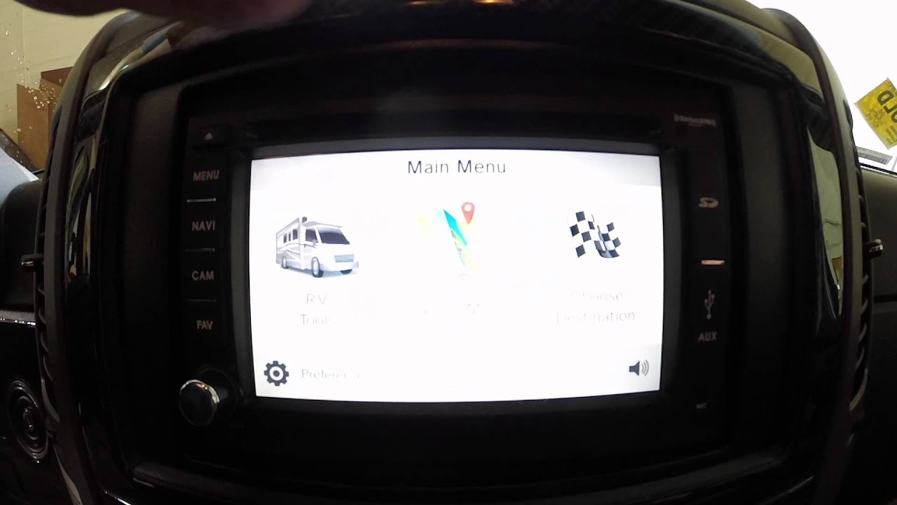 Winnebago RV Xcite Solutions Infotainment Center GPS Radio - YouTube