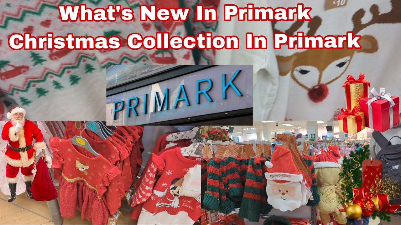 Whats New In Primark, Christmas Collection In Primark 🛍️🎁 - YouTube