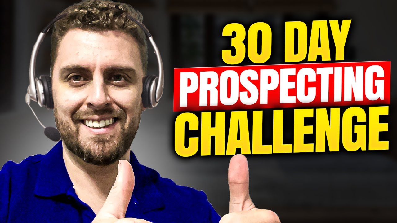 30-Day Live Prospecting Challenge - YouTube