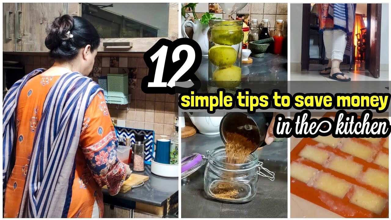 12 Effective Ways to Save Money in Kitchen | | Food Hacks for Time ...