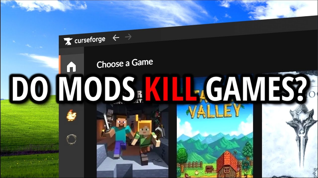 Mods in Video Games - YouTube