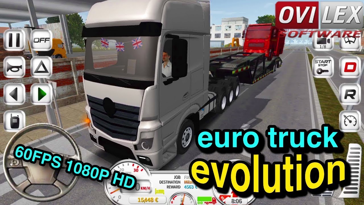 Euro Truck Evolution Simulator #7 - Android/iOS Gameplay HD - YouTube