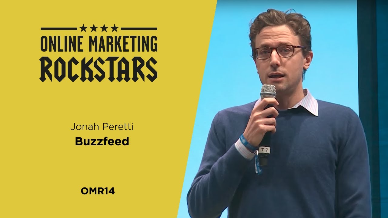 Jonah Peretti, Founder, CEO, BuzzFeed - Online Marketing Rockstars 2014 ...