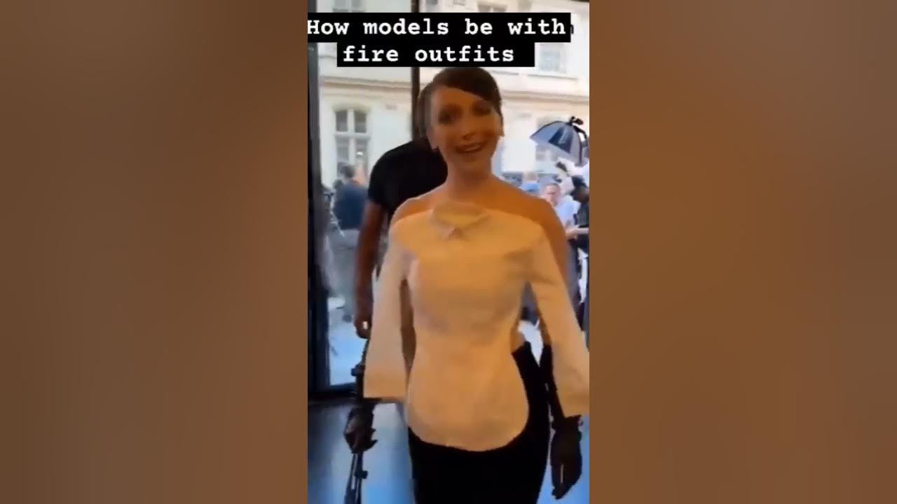 How models be with their outfits😂 - YouTube