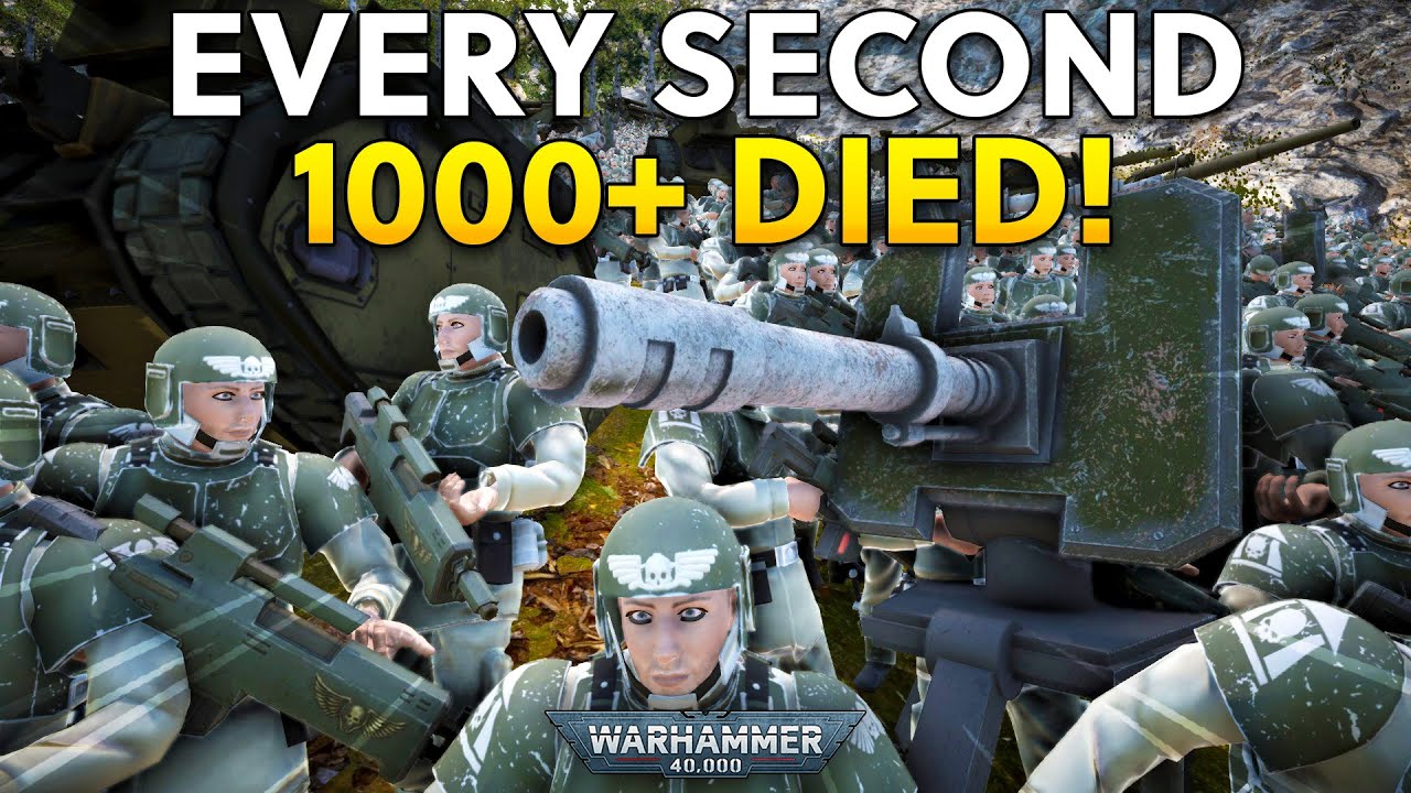 An example of a perfect Imperial Guard Defence! | UEBS 2 Warhammer 40K ...