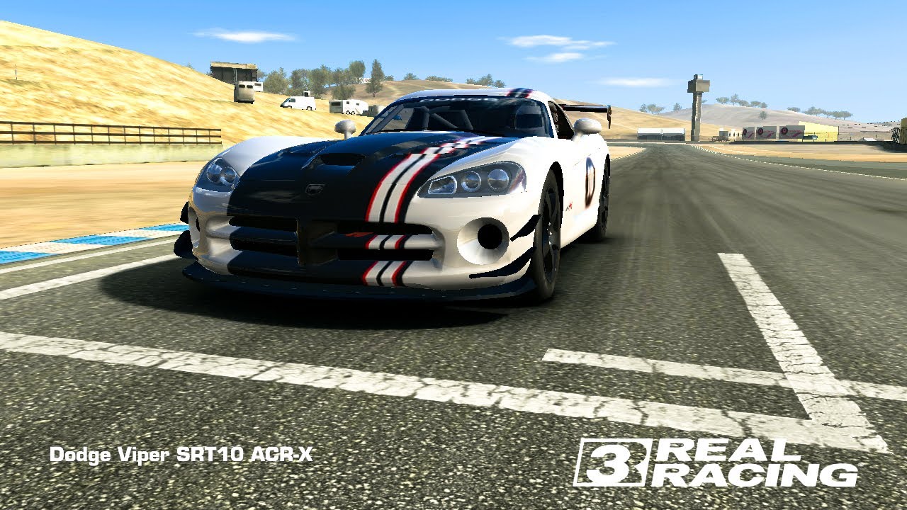 Real Racing 3 — Dodge Viper SRT10 ACR-X / TopSpeed @ 290 km/h - YouTube