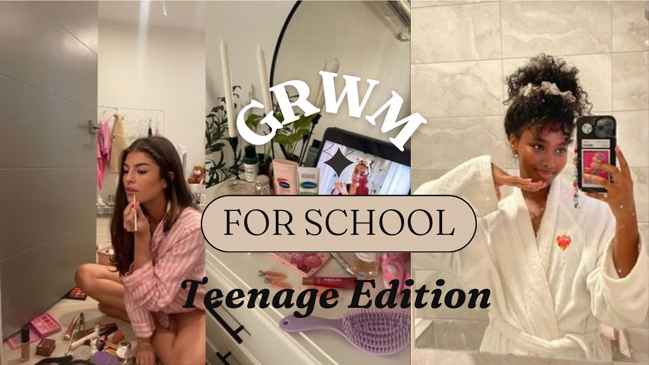 GRWM for school: Teenage Edition - YouTube