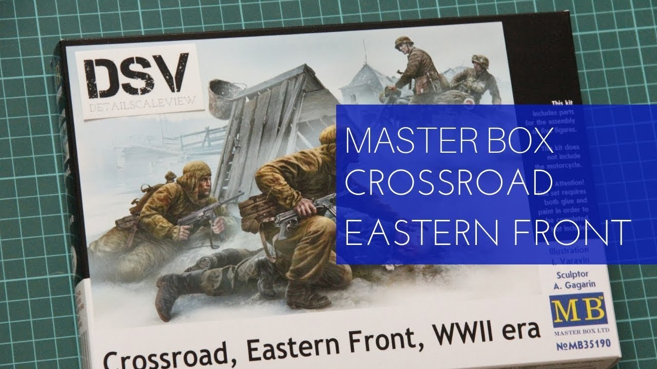 Master Box 1/35 Crossroad Eastern Front (MB35190) Review - YouTube