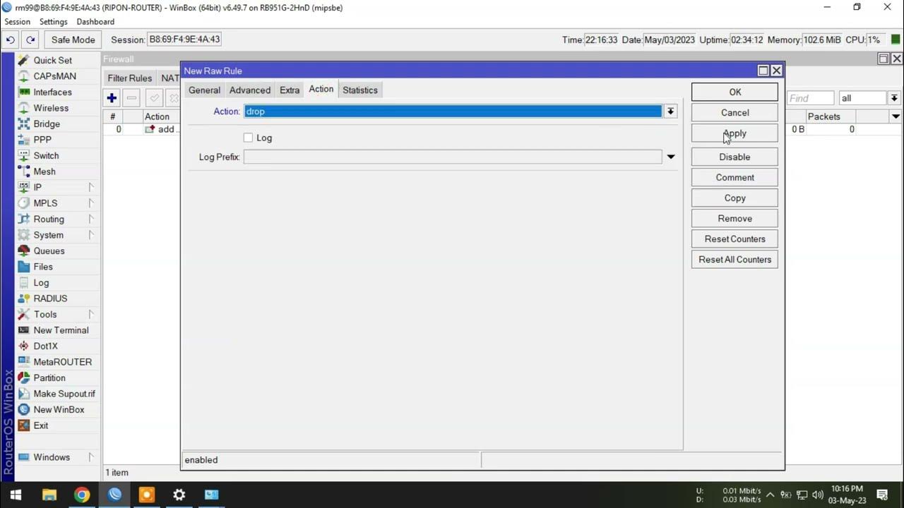 Block youtube for specific users on mikrotik - YouTube