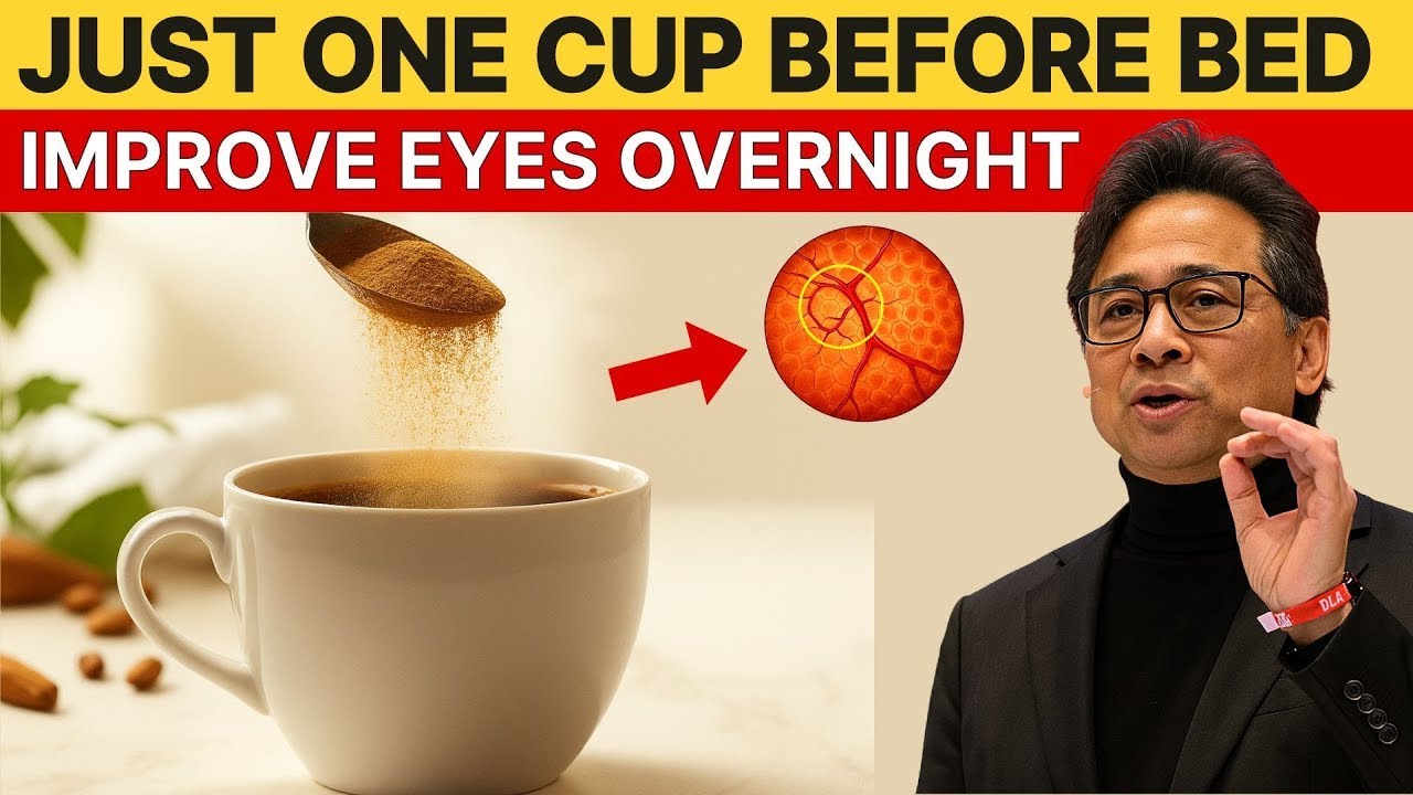 Drink THIS Before Bed To IMPROVE Your Eyes & Vision During Sleep - YouTube