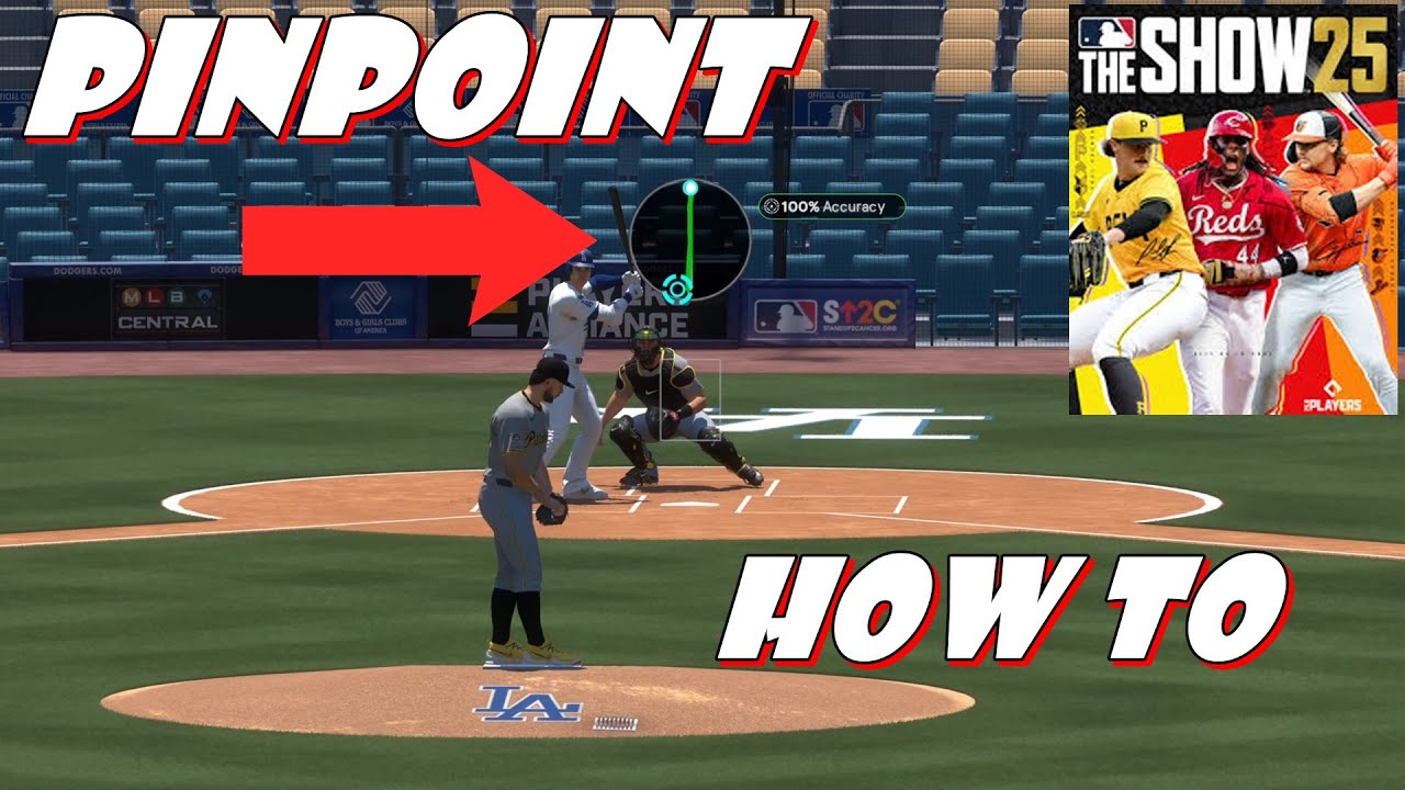 MLB The Show 25 Pinpoint Pitching Tutorial (How To Use Pinpoint ...