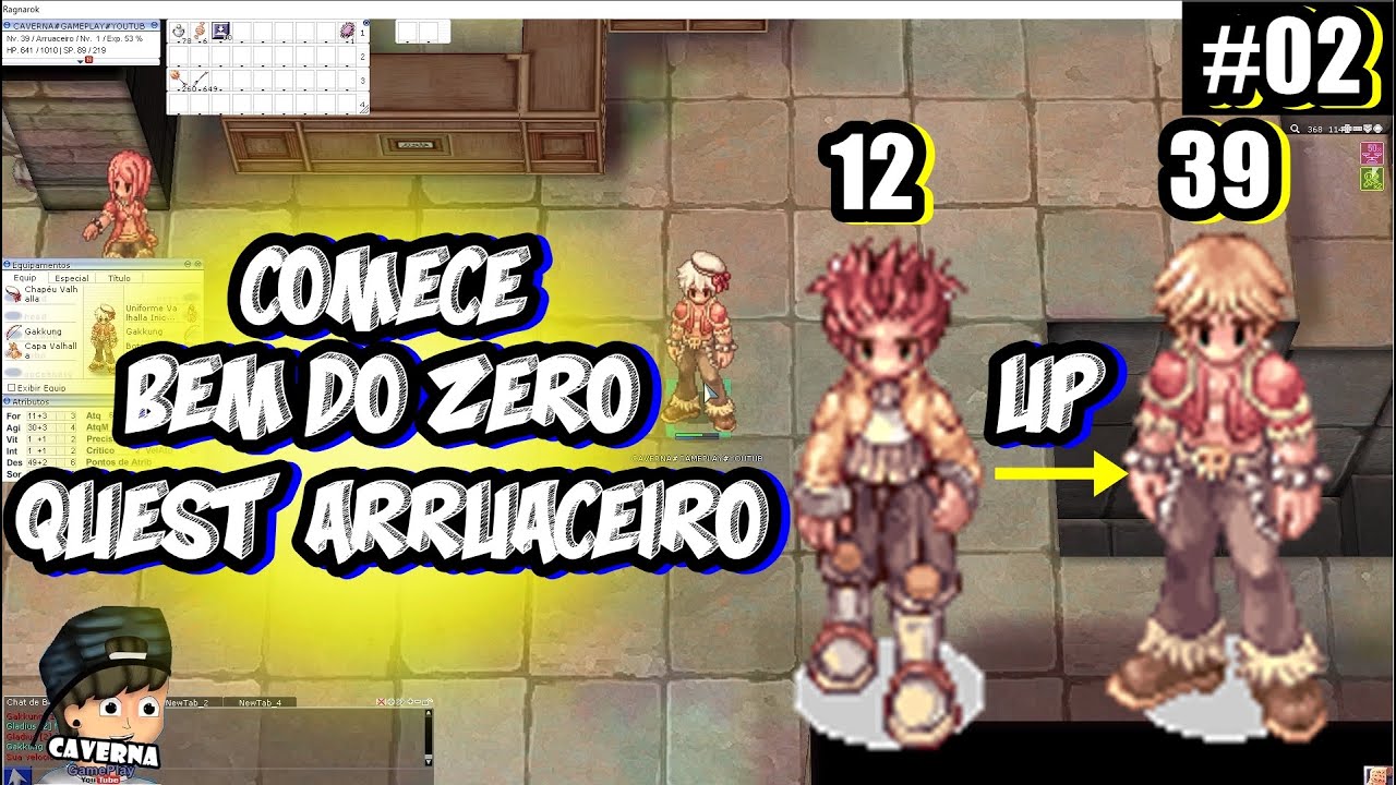 COMO COMEÇAR BEM DO ZERO RAGNAROK BRO THOR QUEST ARRUACEIRO + DICAS DE ...