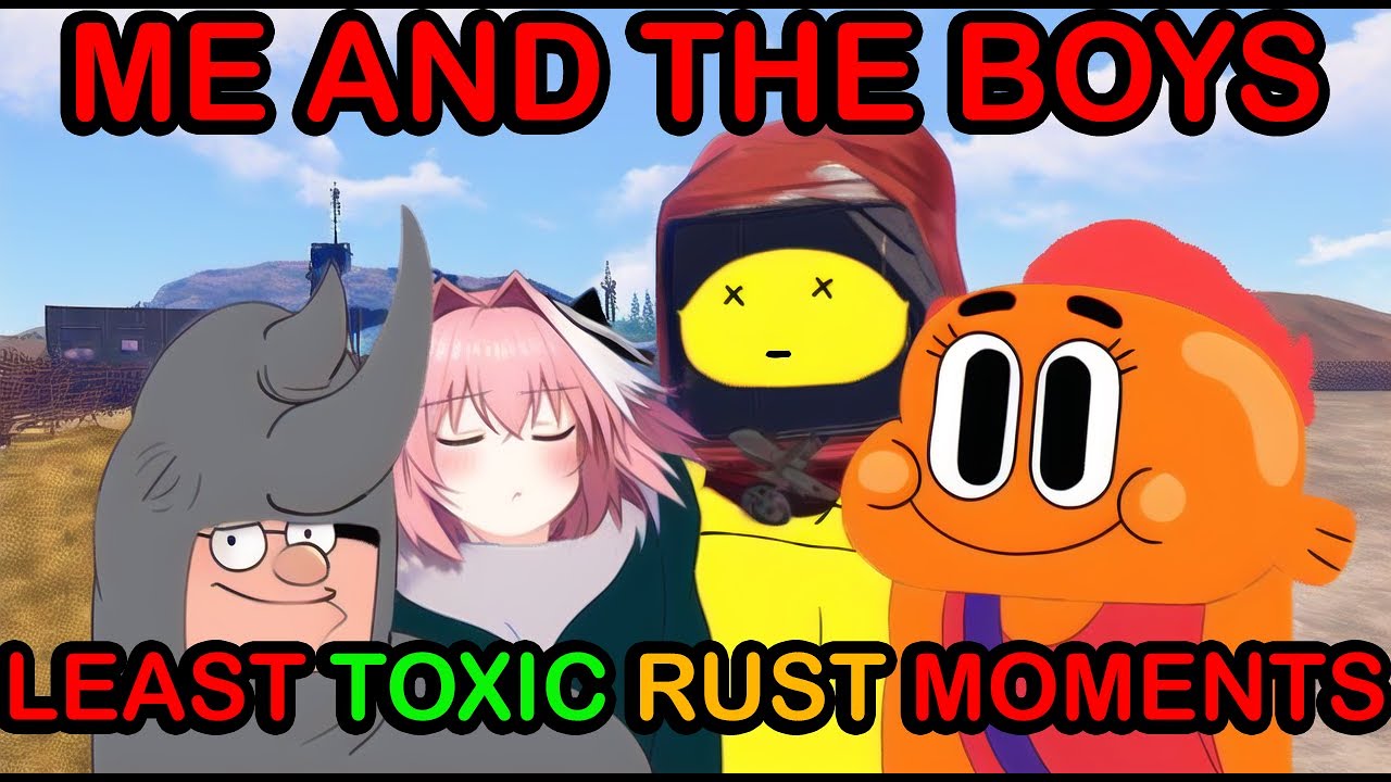 LEAST TOXIC RUST MOMENTS WITH THE BOYS... - YouTube