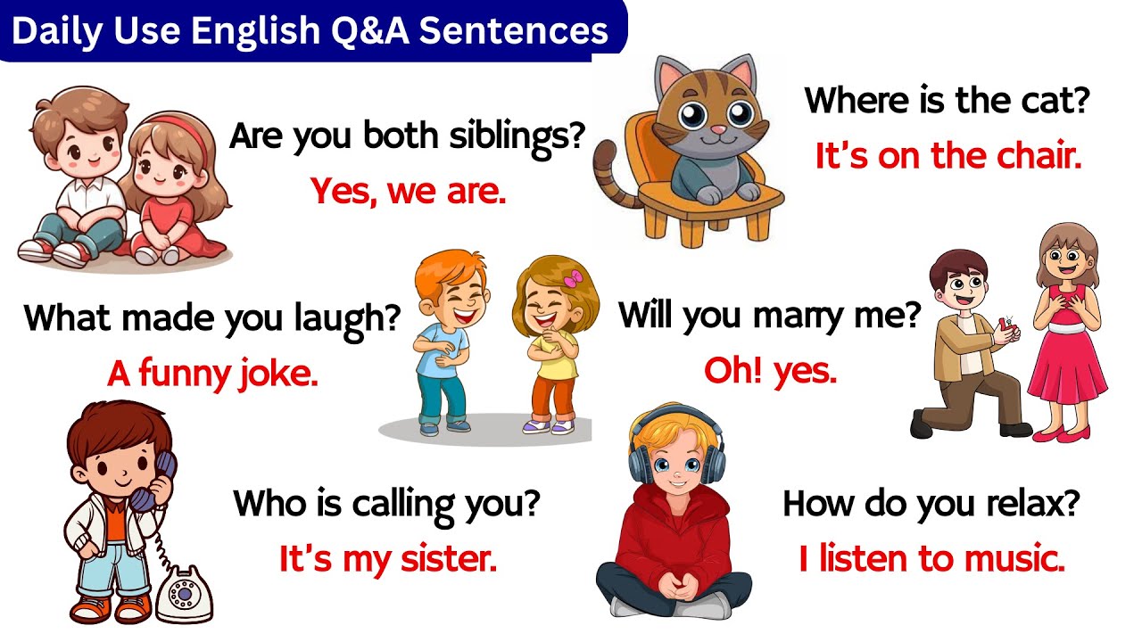 Everyday English Made Easy | 100 Common Sentences for Beginners - YouTube