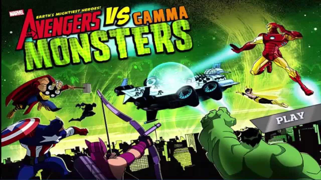 Disney - xd The Avengers vs Gamma Monsters - YouTube