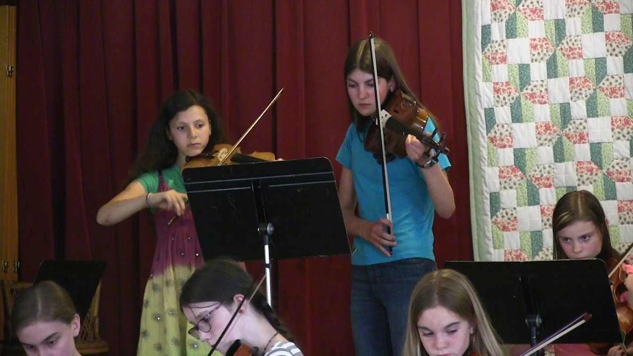 NHME Orchestra Camp 2018 Fiddle Concert - YouTube Music