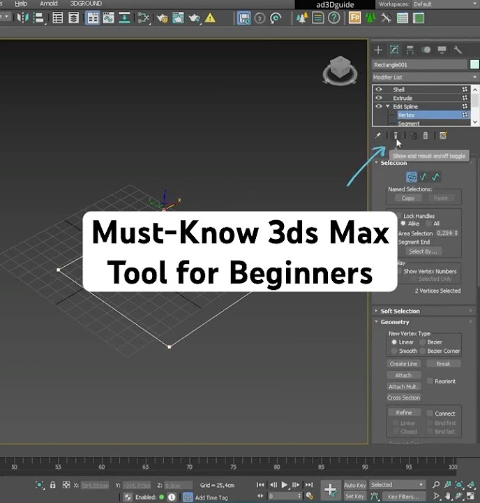 Must-Know 3ds Max Tool for Beginners – Boost Your Workflow!@ad3dguide #3dsmaxtutorial #3dsmax ...