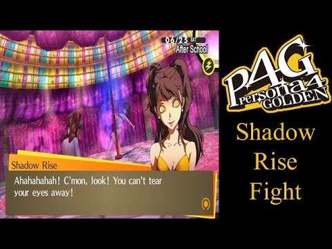 Persona 4 Golden-Shadow Rise Boss Fight - YouTube