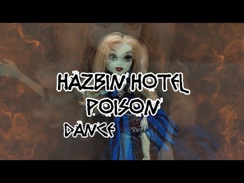 Hazbin Hotel Poison/stopmotion animation dance/monster high/ - YouTube