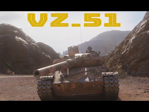 World of Tanks - Vz.51 Gem Of Czech Heavies - YouTube