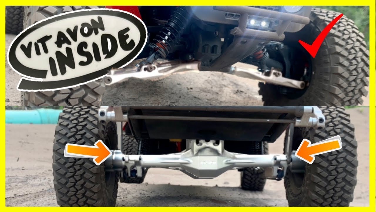 Losi Hammer Rey Gets Vitavon Axle and Arms and it rocks it!! - YouTube