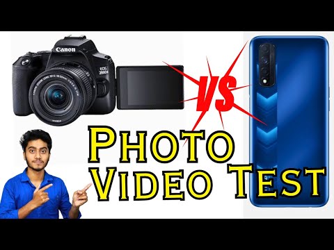 DSLR VS Phone Camera Test| Canon 200d Mark ii Photo & Video Quality ...
