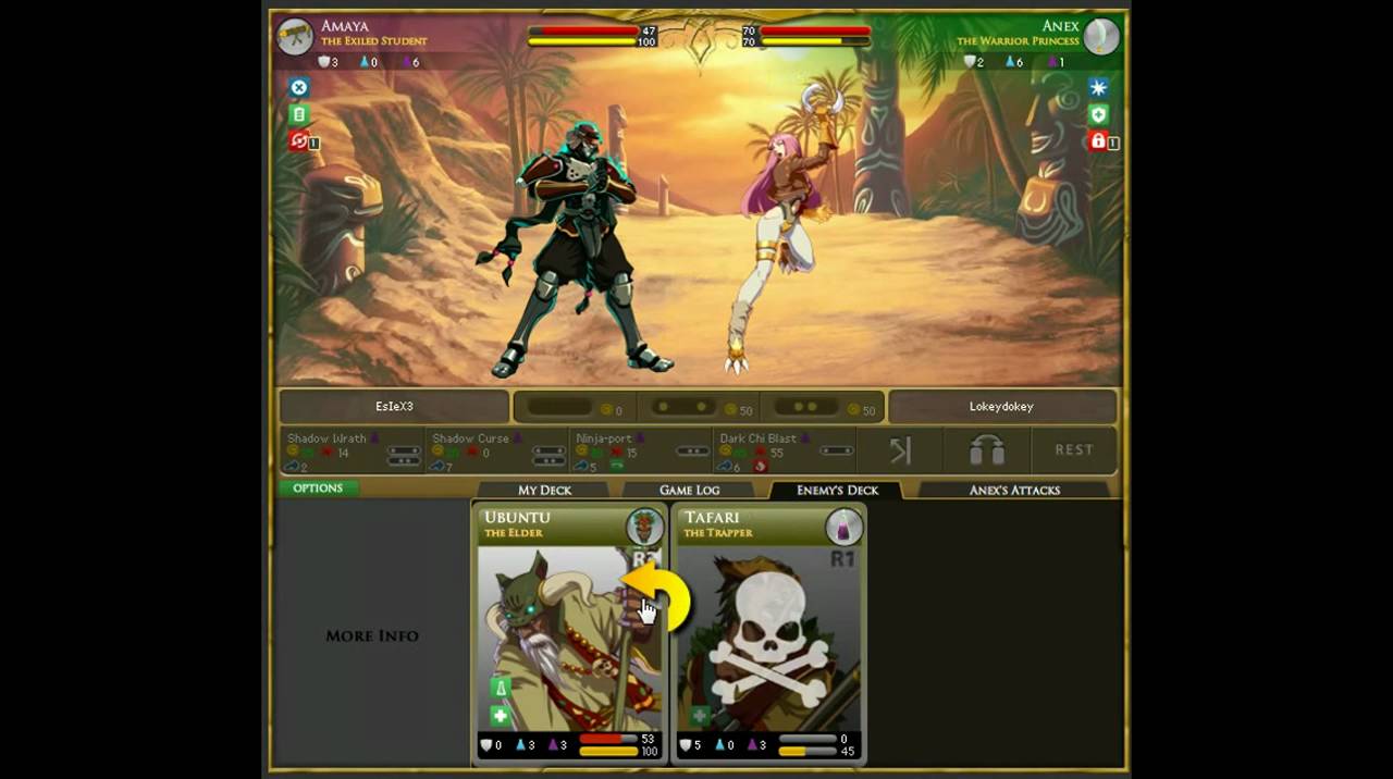 Kongai League S2 - EsIeX3 vs Lokeydokey Game 1 - YouTube