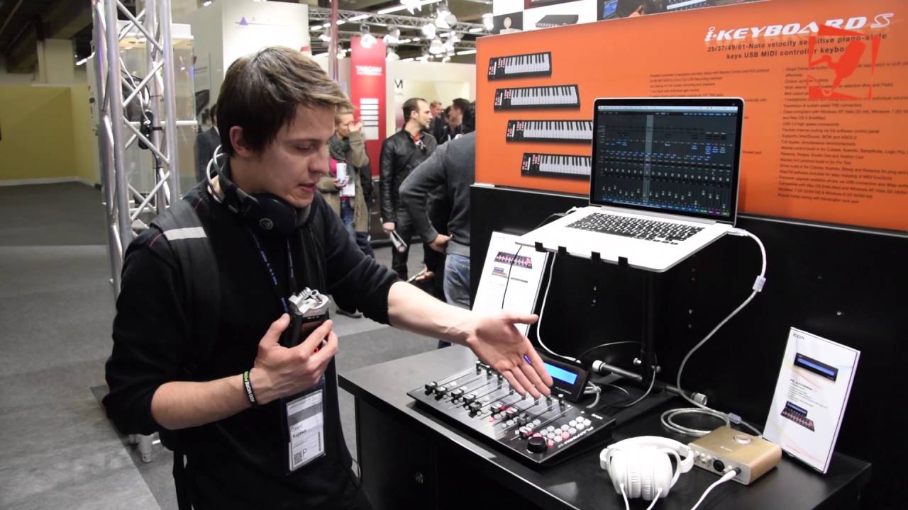 [MUSIKMESSE 2016] Icon Platform-M - Kontroler do obsługi DAW ze ...