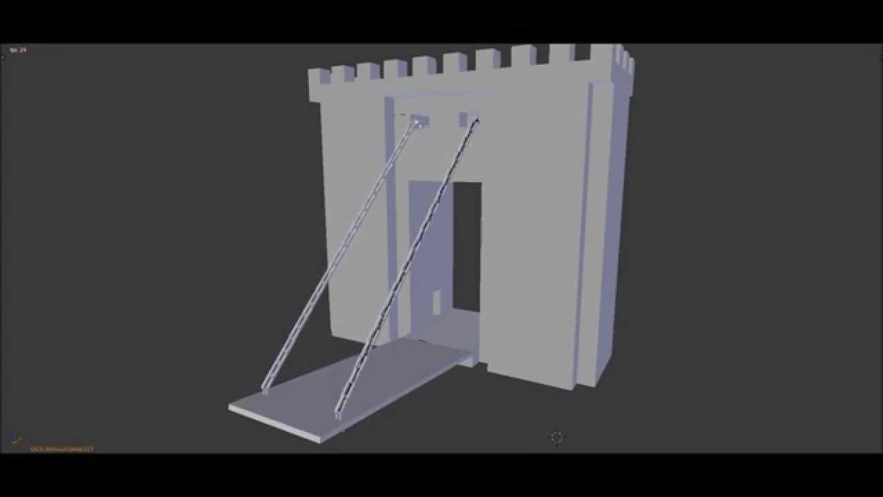 Drawbridge animation - YouTube