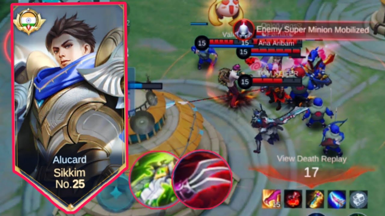 I TRIED OLD ALUCARD BUILD BUT STILL USABLE ( must try )😉🙏..#mlbb # ...