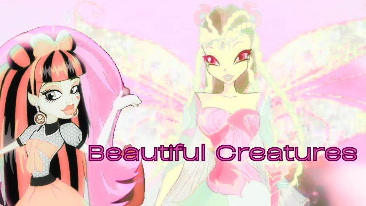 [Winx Club & Monster High] Flora & Draculaura - Beautiful Creatures ...