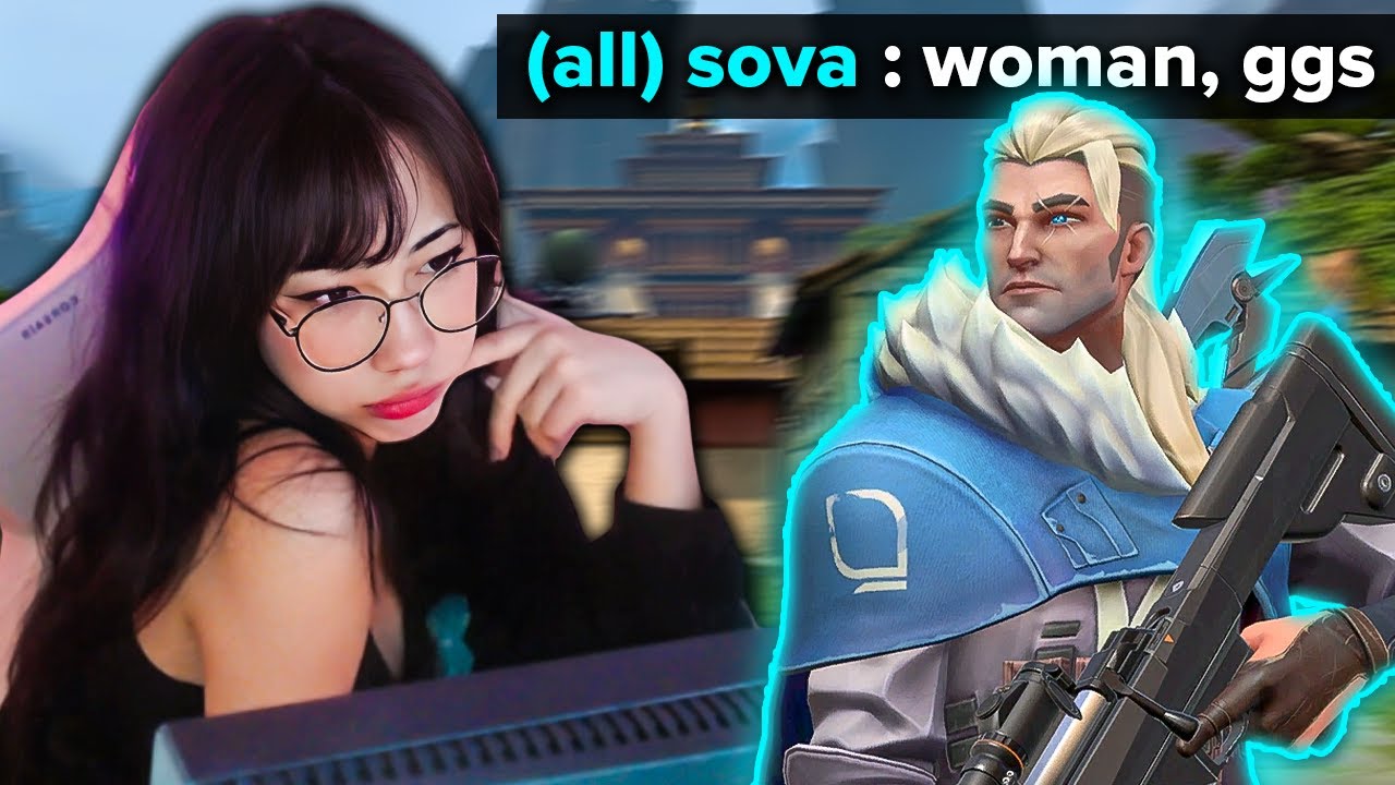 the average experience on valorant as a girl - YouTube