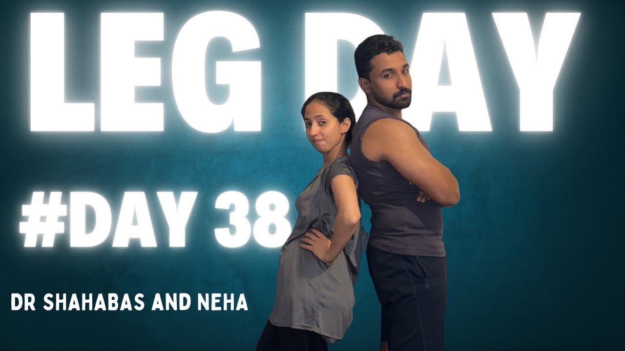 DAY 38 | WORKOUT WITH ME| LEG DAY - YouTube