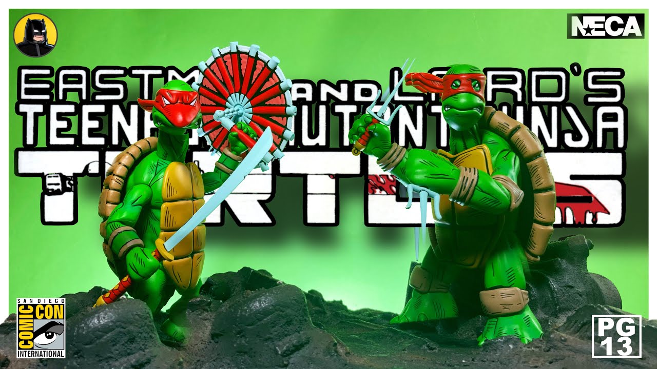 NECA 7” | TMNT Mirage Comics: FIRST TURTLES | SDCC 2024 | Reseña en ...
