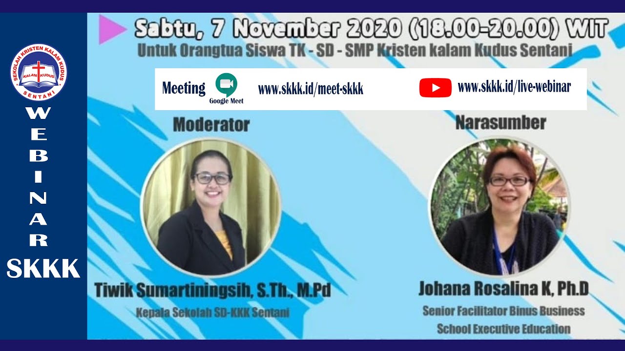 Webinar - Parenting SKKK Sentani - YouTube