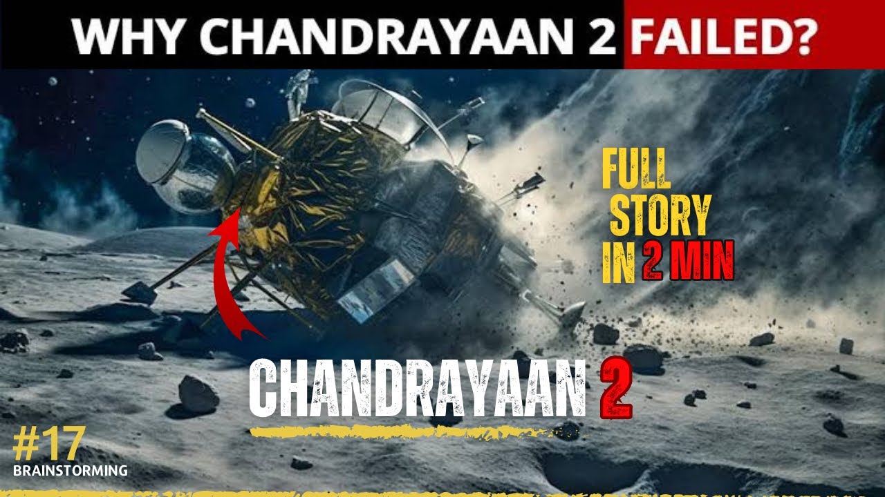 Why Chandrayaan 2 Failed? covering Chandrayaan 3 - YouTube