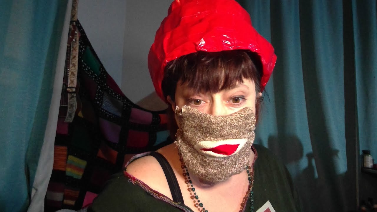 How to make YOUR OWN DEVO-style Energy Dome face Shield out of foil ...