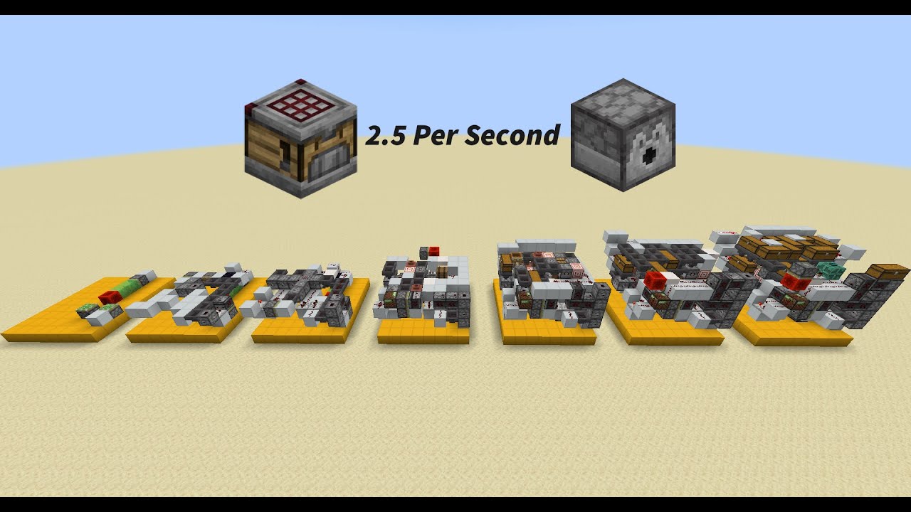 Very Fast Dispenser Crafter (Tutorial) - Outdated - YouTube